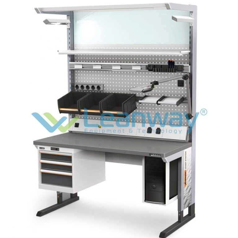 Bàn thao tác khung thép - Leanway Equipment & Technology